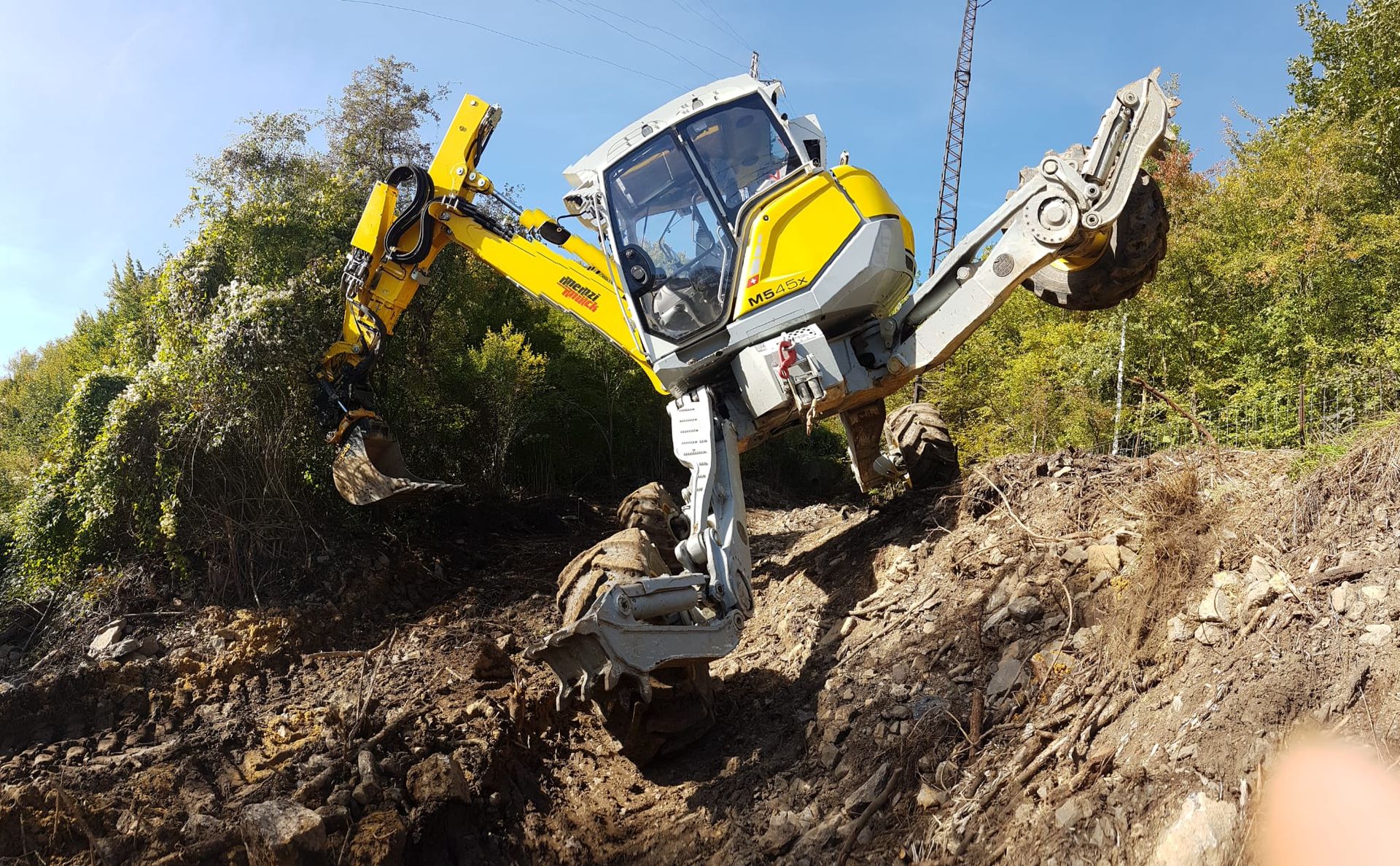 Données Techniques | Pelle-Araignée